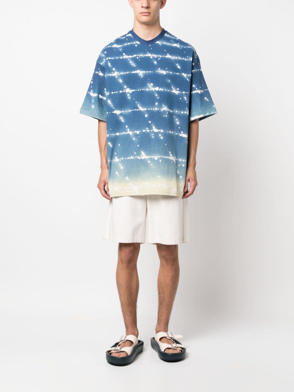 JIL SANDER graphic-print cotton t-shirt