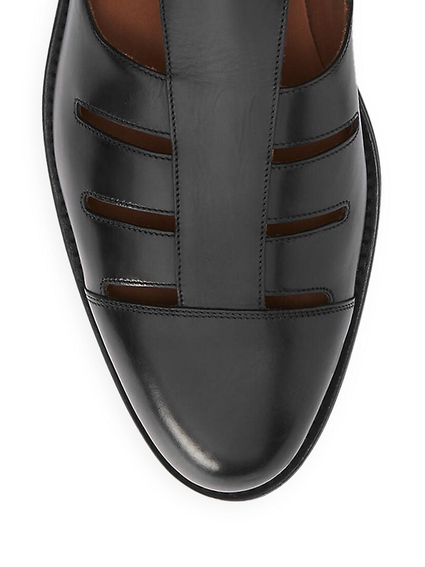 Ralph Lauren Purple Label Fisherman Leather Sandals  display picture 1