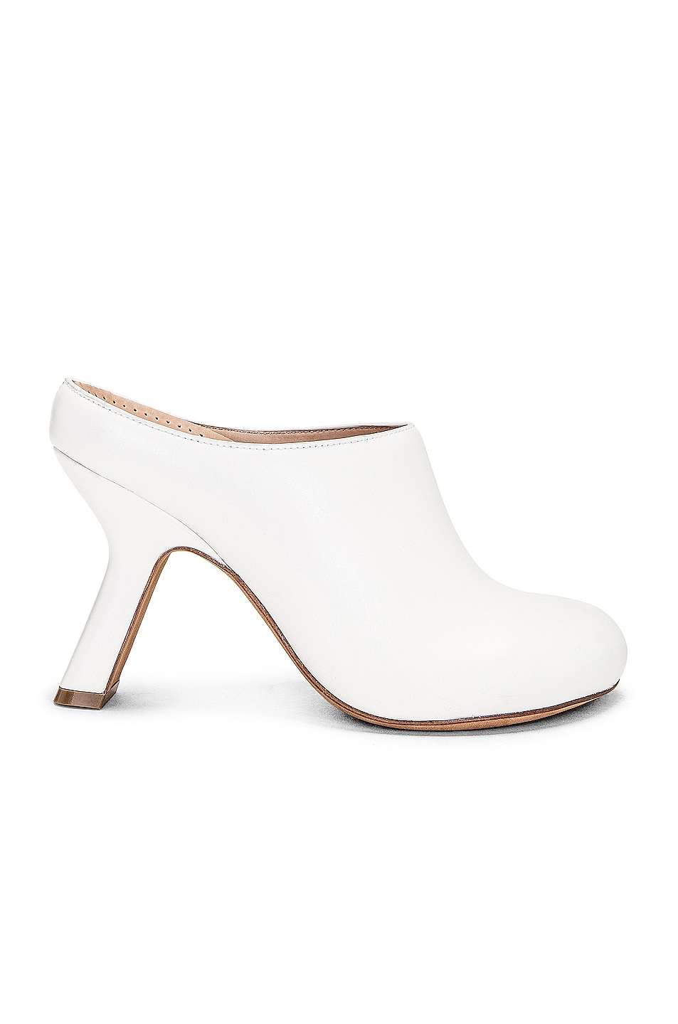 Loewe Terra 100 Heel Clog - White | Editorialist