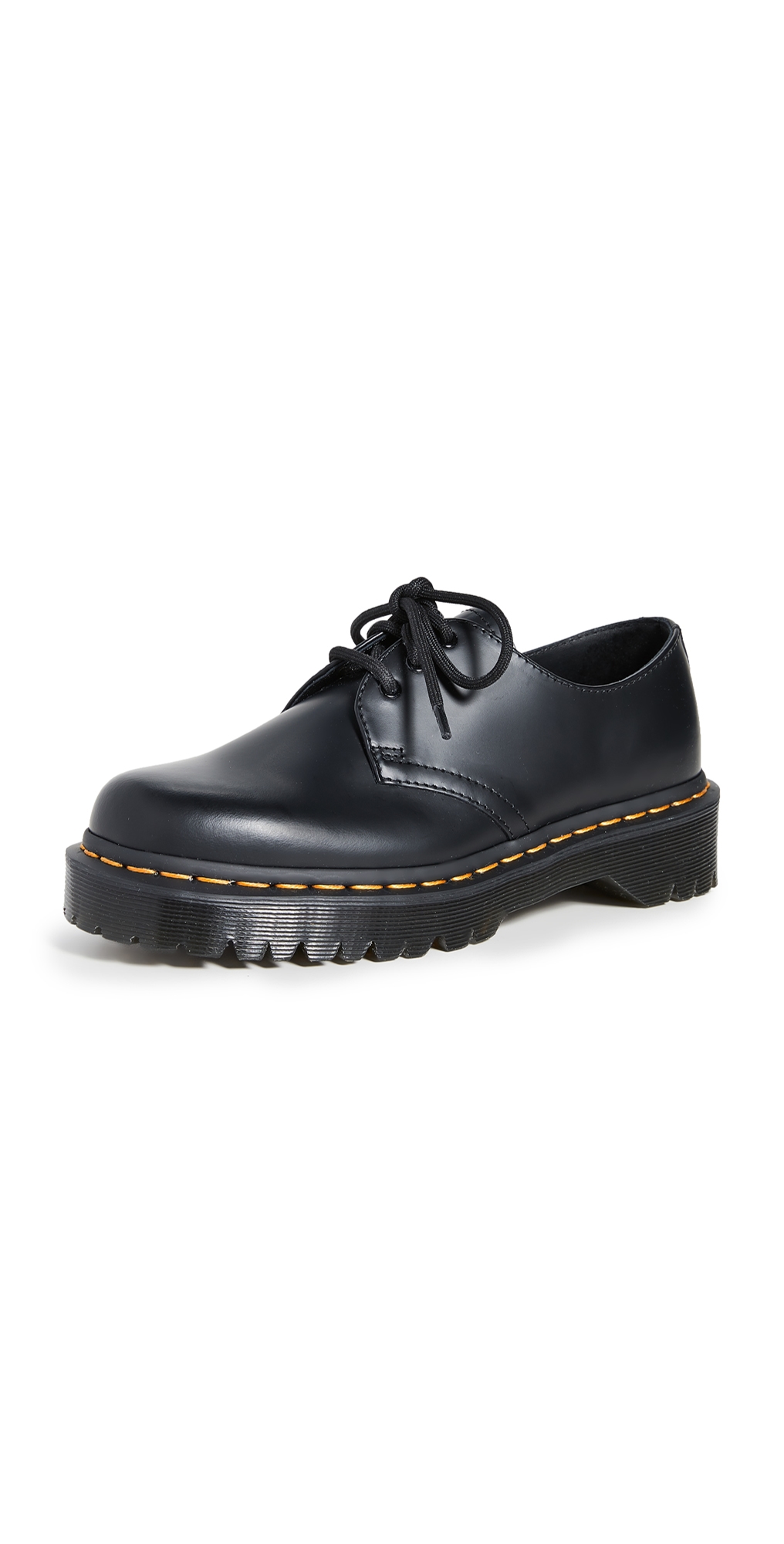 Dr. Martens 1461 3 Eye Gibson Lace Up - Black | Editorialist