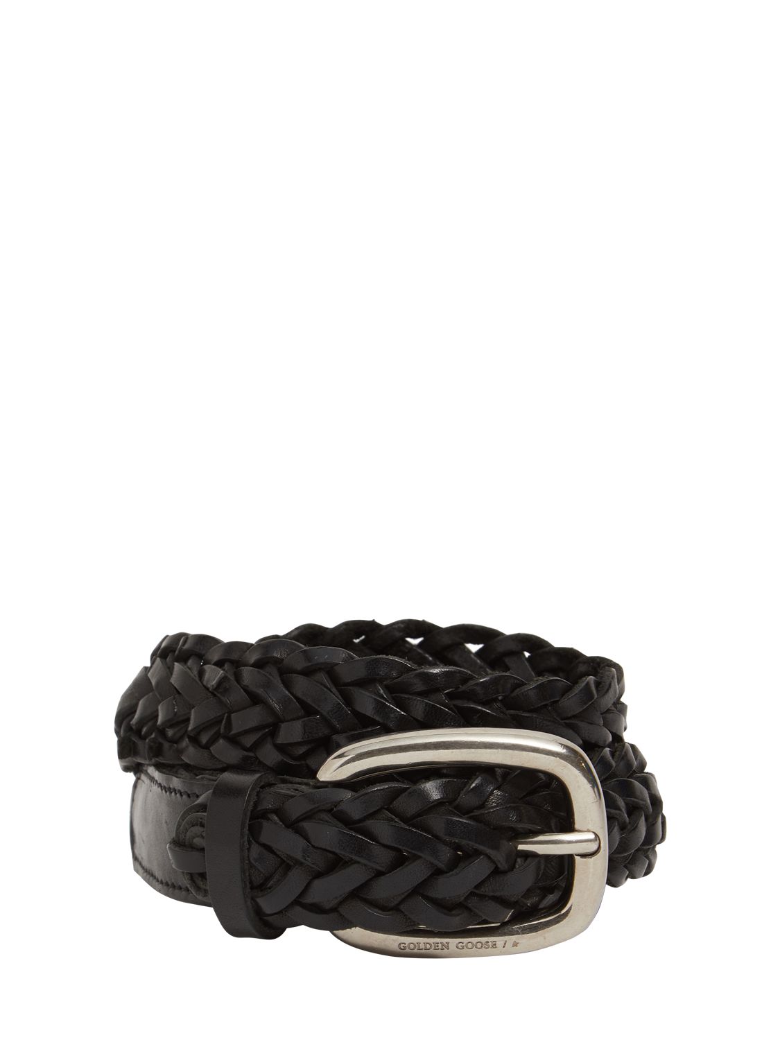  Women’s Black Braided Belt 19318695_42423869_322.jpg main image 3