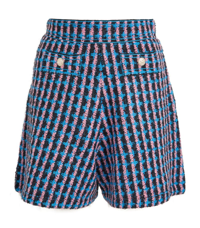 Buy Sandro Tweed Shorts - Black At 49% Off | Editorialist