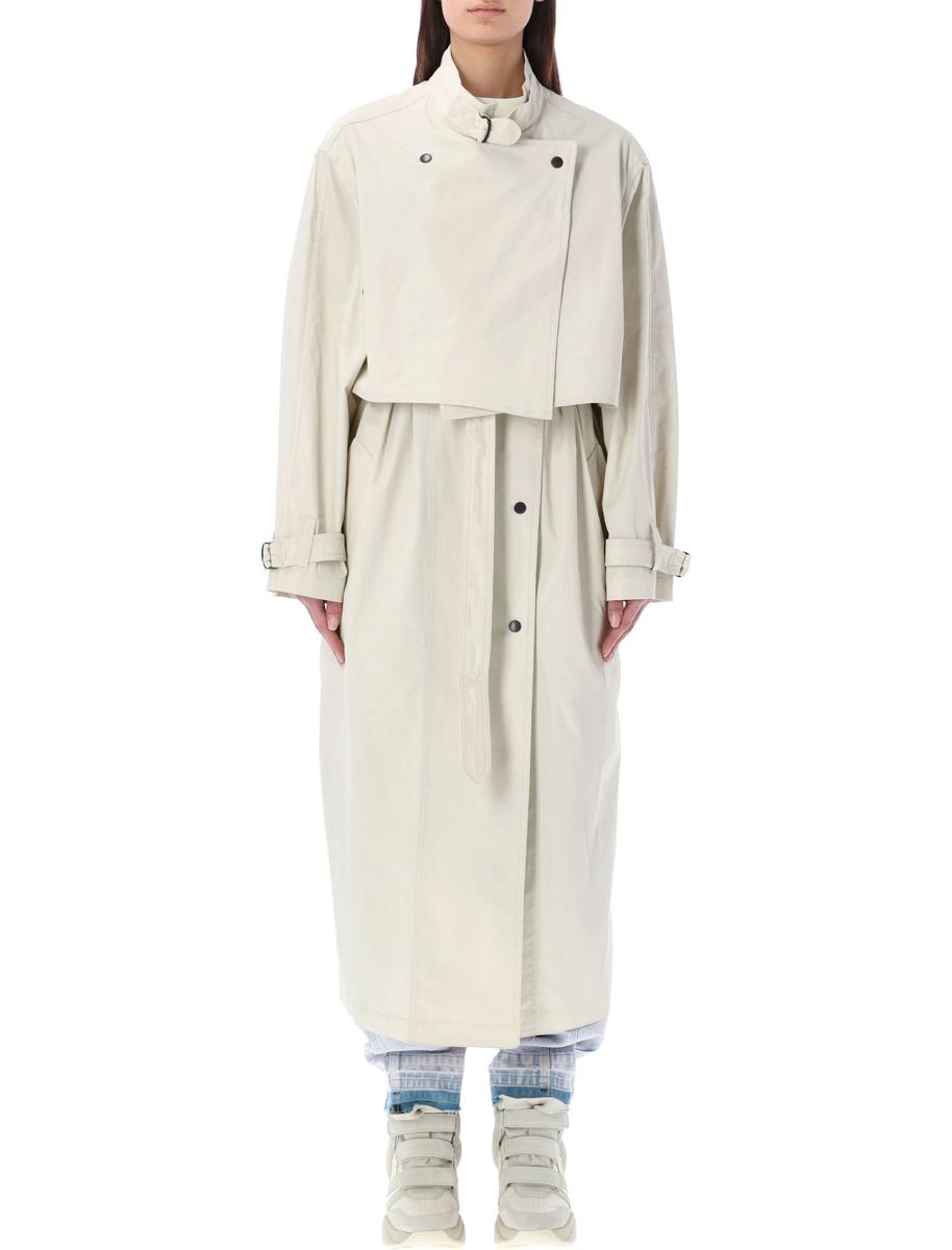 Buy Isabel Marant Étoile Garali Trench Coat - Ecru At 28% Off ...