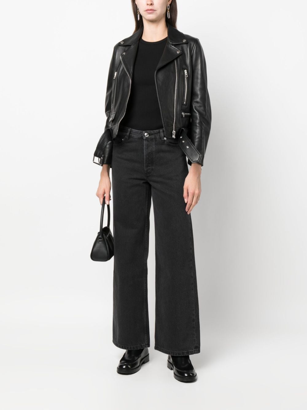 A.P.C. A.P.C. Mid-Rise Cropped Jeans
