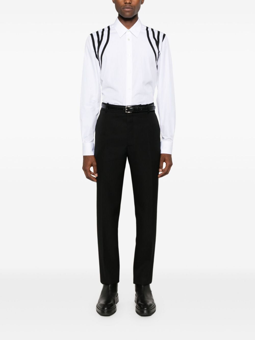 ALEXANDER MCQUEEN Alexander McQueen Tailored Cigarette Trousers