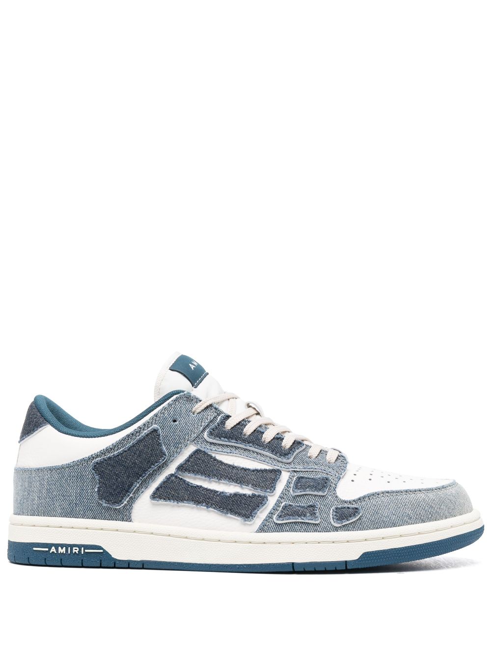 Interesting Info About Amiri Blue Skel Top Low Sneakers
