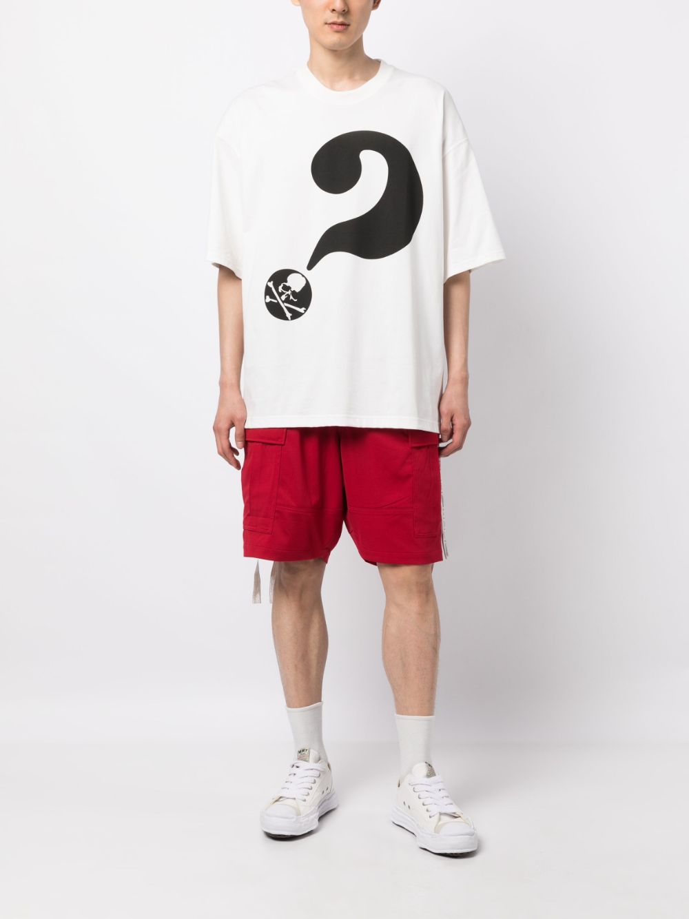 MASTERMIND WORLD Mastermind Japan Logo Print Bermuda Shorts
