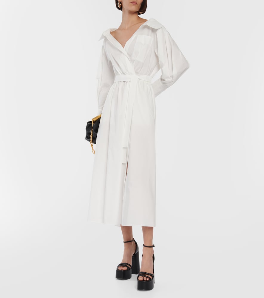 Buy Altuzarra Lyddy Cotton-blend Wrap Dress - White At 30% Off | Editorialist Buy Altuzarra Lyddy Cotton-blend Wrap Dress - White At 30% Off | Editorialist