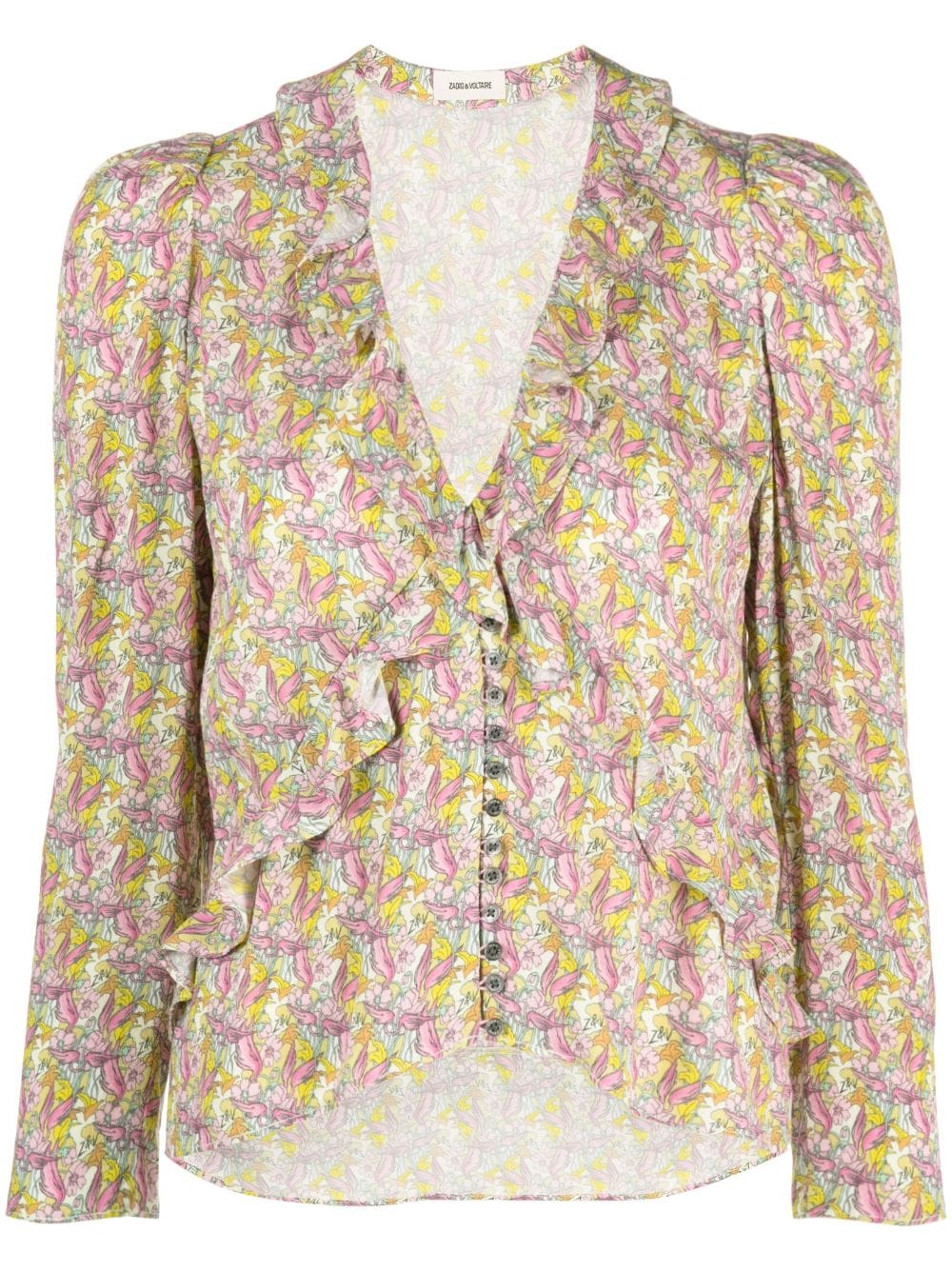 ZADIG&VOLTAIRE Zadig&Voltaire Tresse Ruffled Blouse
