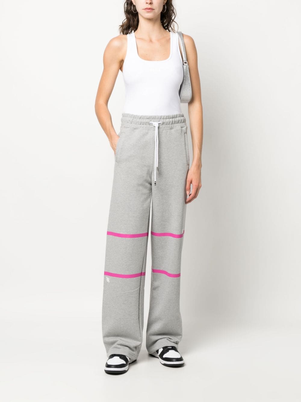 GCDS GCDS Sleeveless Jersey-Knit Top