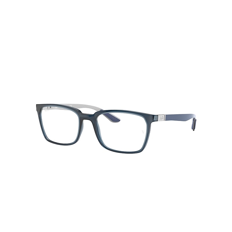 Buy Ray-ban Rb8906 Optics Eyeglasses Frame Clear Lenses 54-19 - Blue At ...
