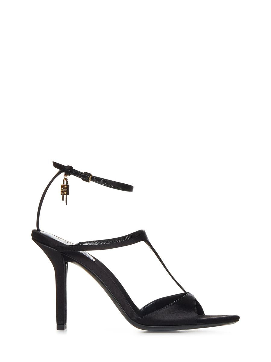 Buy Givenchy G Lock Leather Sandals - Black At 25% Off | Editorialist