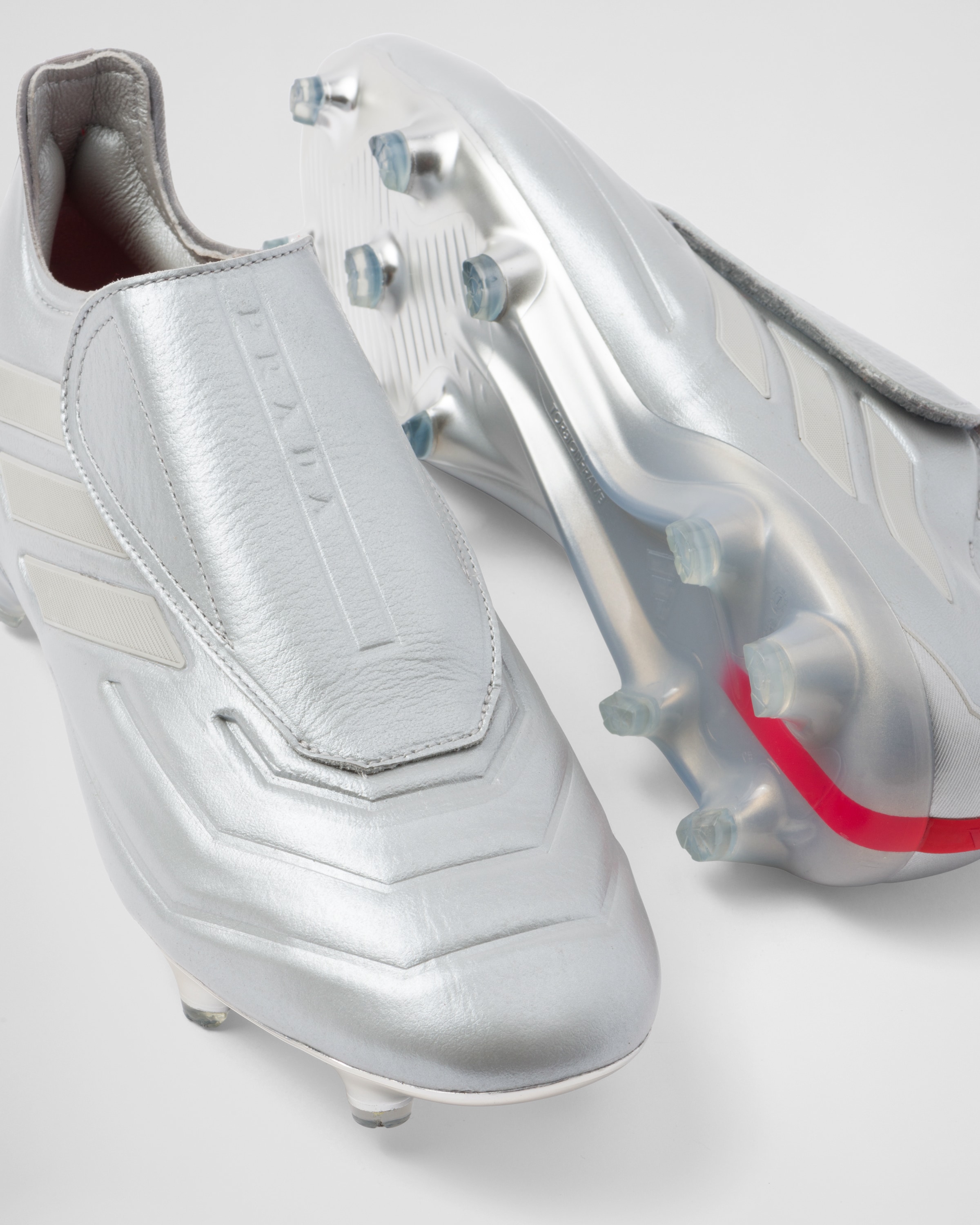 Prada Adidas Football For Copa Pure Football Boots - Silver
