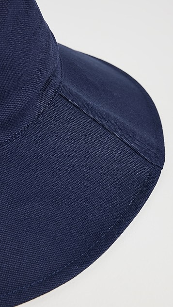 Jenni Kayne Cotton Canvas Sun Hat In Black - 50% Off  display picture 2