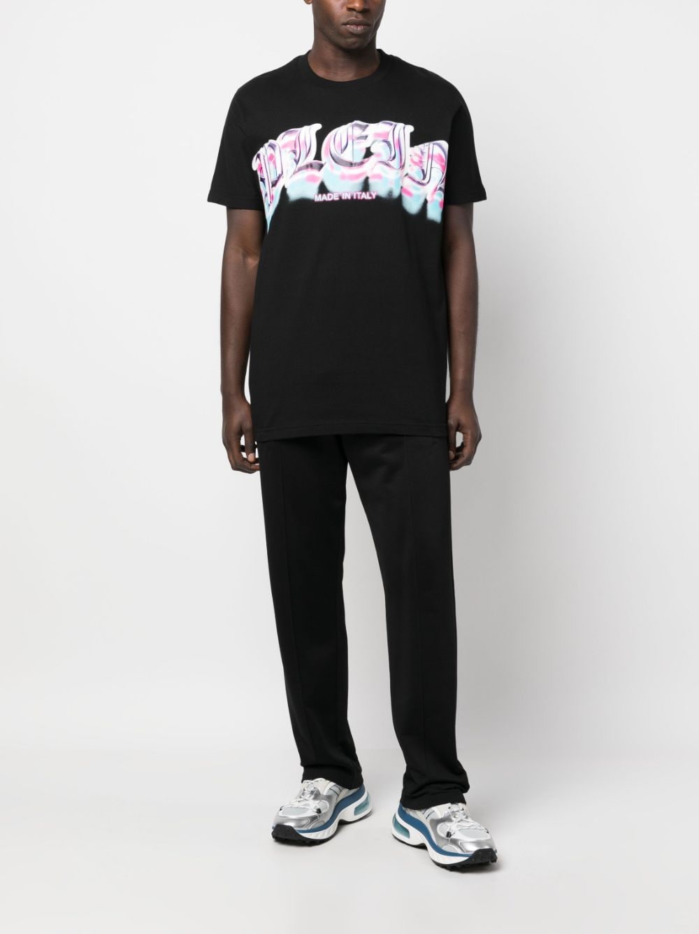 PHILIPP PLEIN logo-print short-sleeved t-shirt