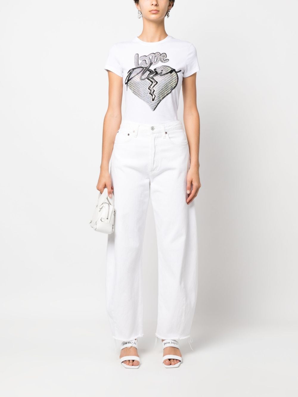 PHILIPP PLEIN Philipp Plein love-print short-sleeve t-shirt