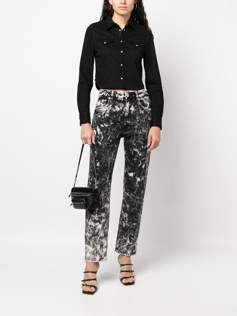 DSQUARED2 DSQUARED2 Cropped Denim Shirt
