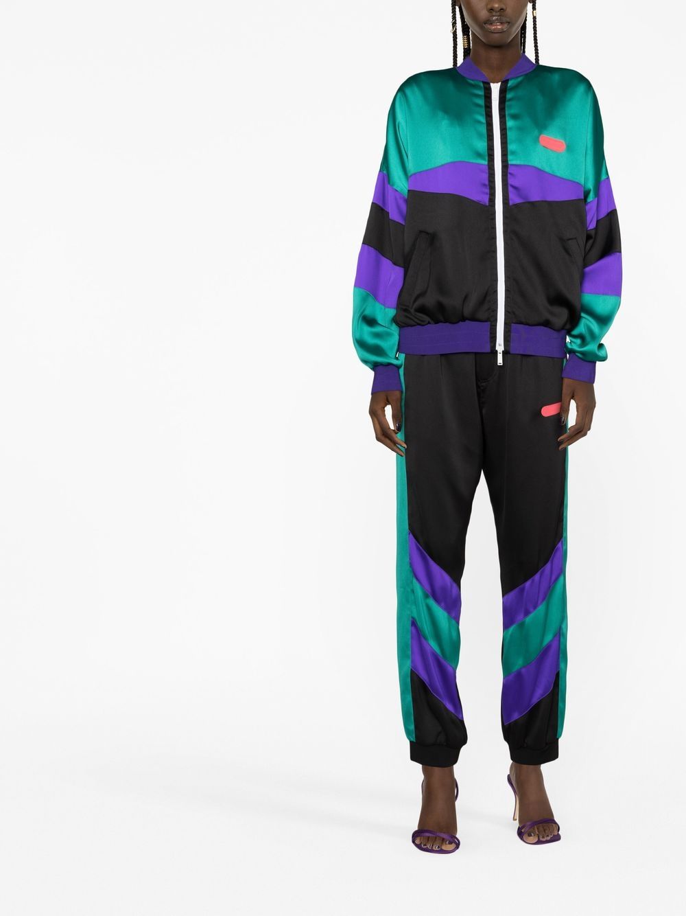 DSQUARED2 DSQUARED2 Colour-Block Bomber Jacket