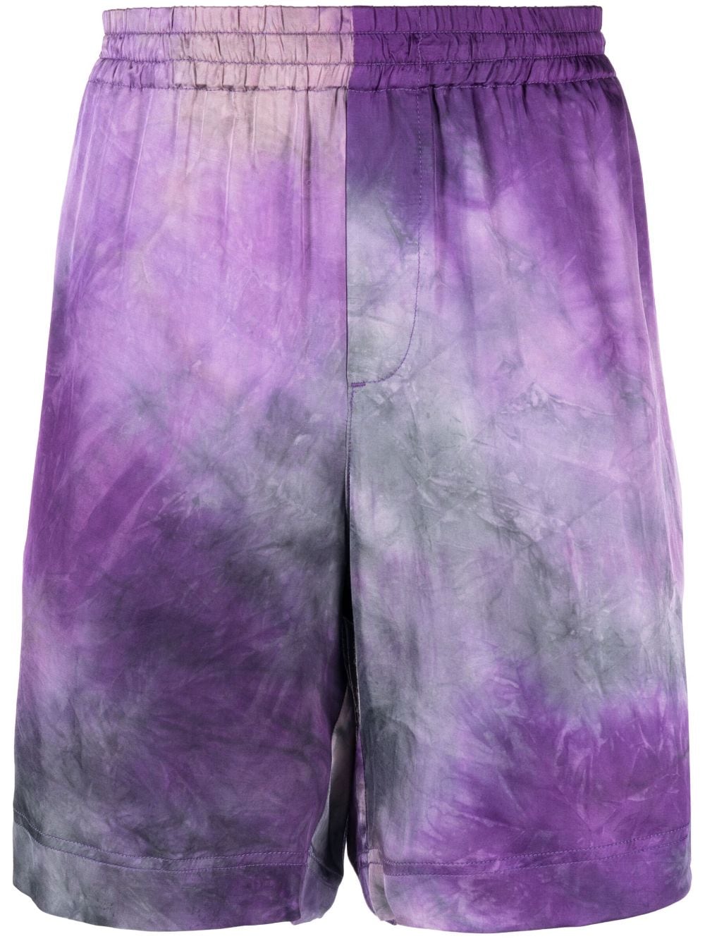 MSGM Tie-Dye Track Shorts