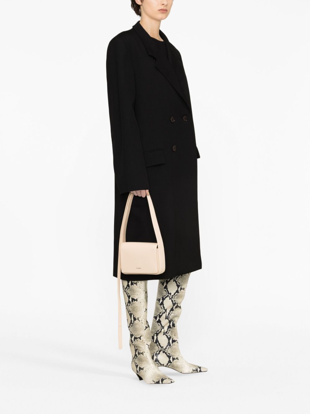 JIL SANDER Jil Sander Leather Shoulder Bag