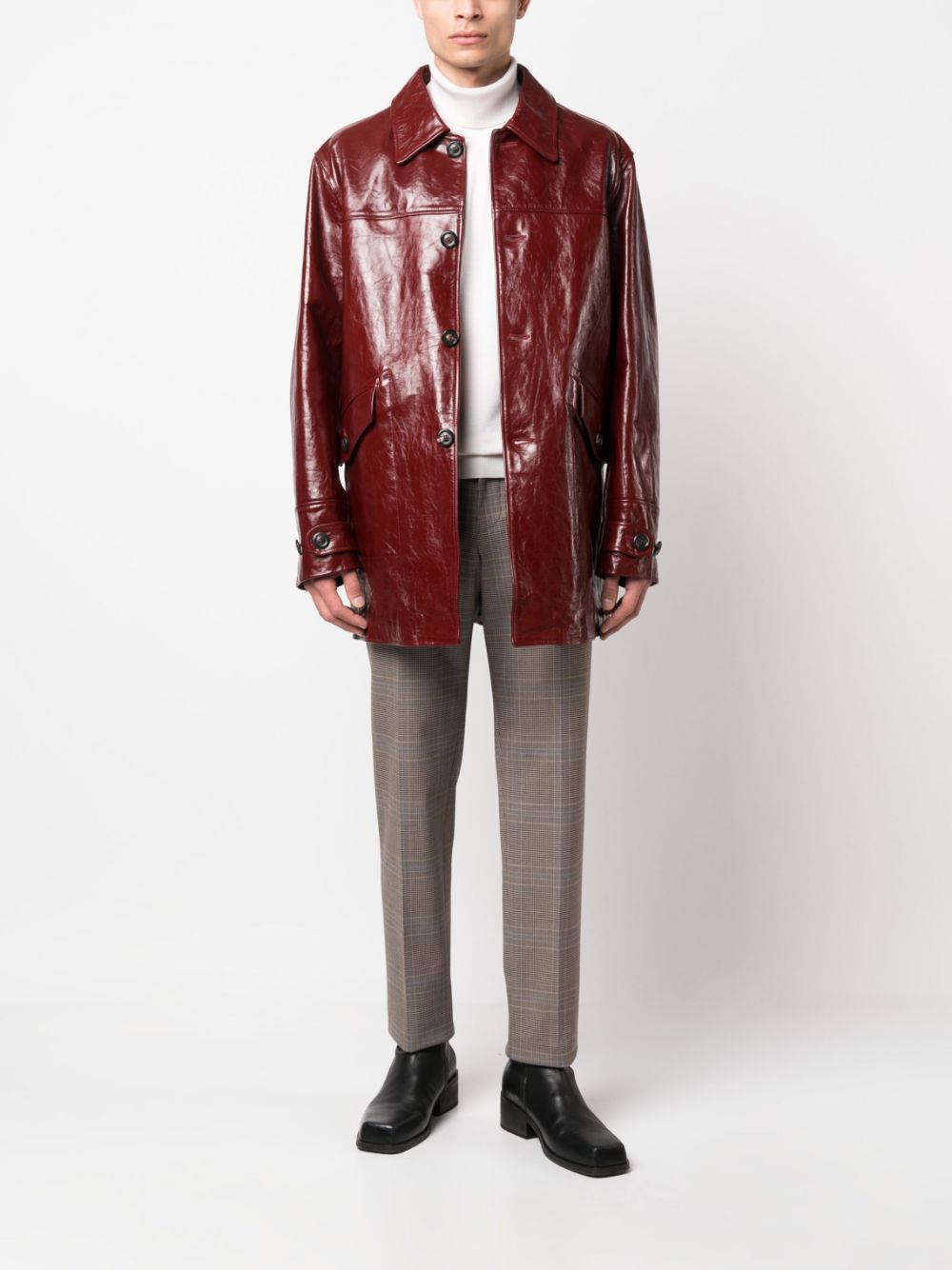 MOSCHINO Moschino Tailored Plaid Check Trousers