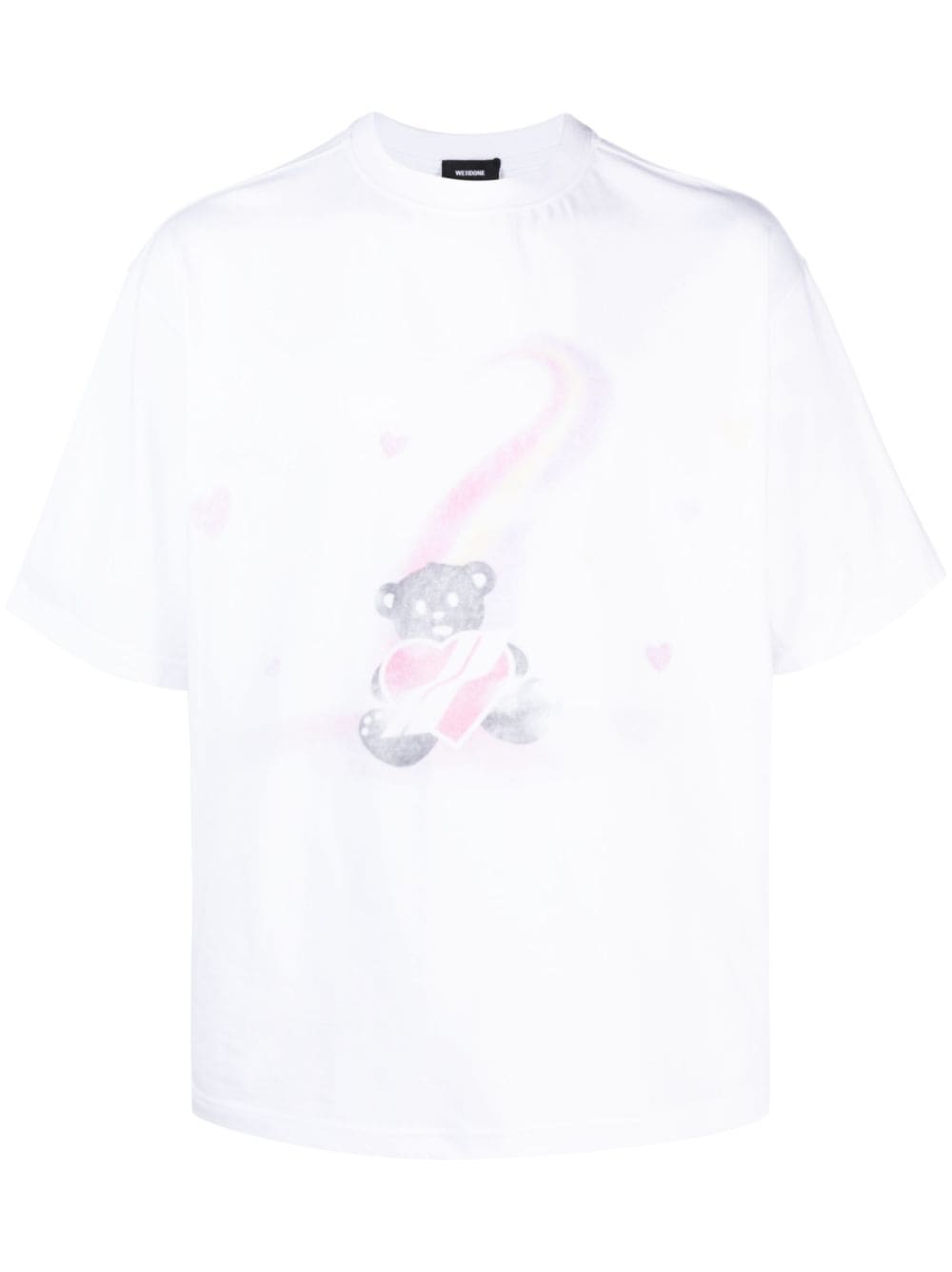 WE11DONE WE11DONE Teddy Bear Print T-Shirt