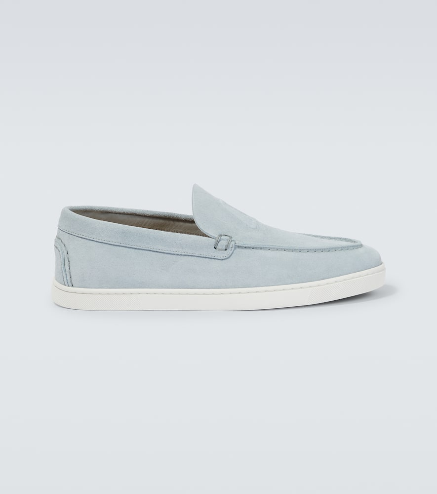 Christian Louboutin Suede Loafers - Grey | Editorialist display picture 1