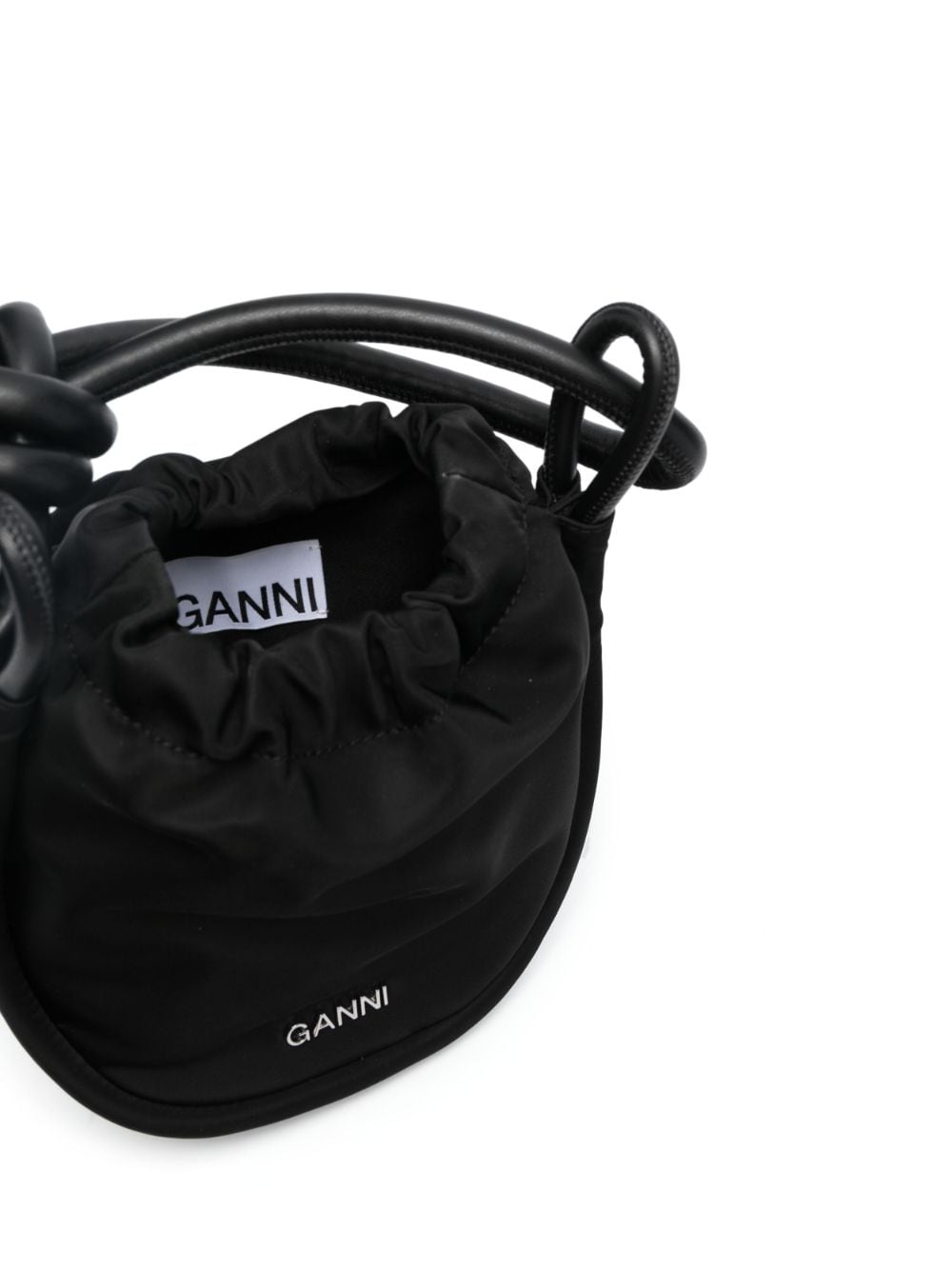 【GANNI 】SMALL KNOT BUCKET BAG A6506_5894_099_1.jpg