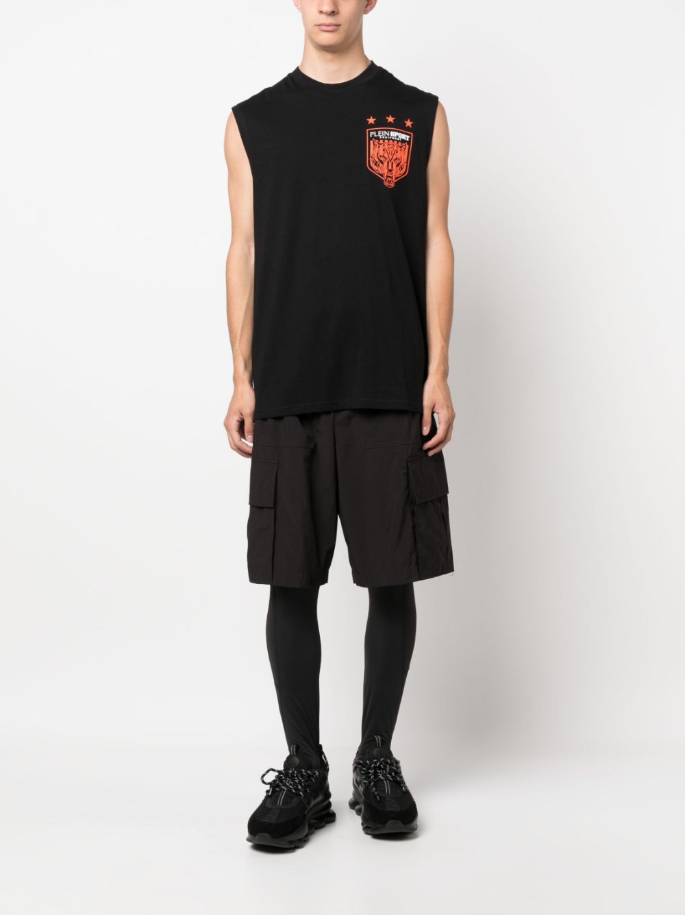 PLEIN SPORT Tiger Crest Edition Vest
