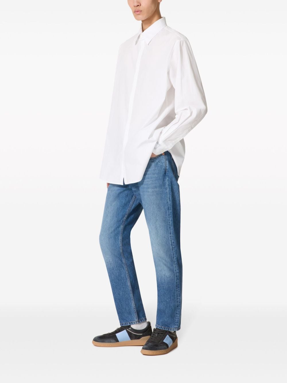 VALENTINO long-sleeve cotton shirt