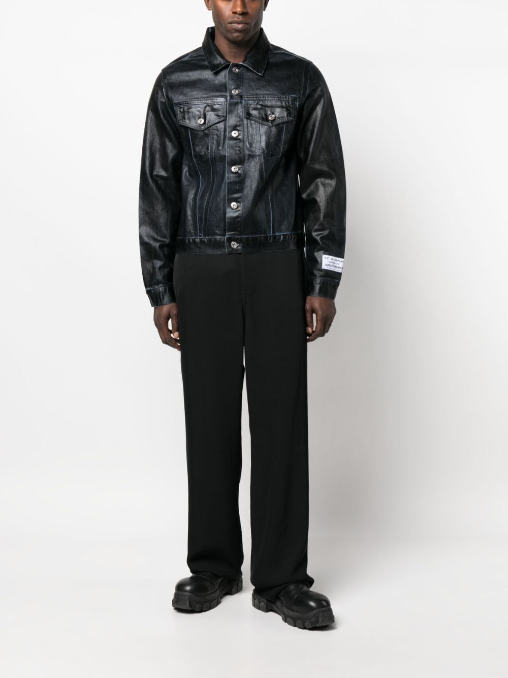 GALLERY DEPT. GALLERY DEPT. Andy Logo-Embroidered Denim Jacket
