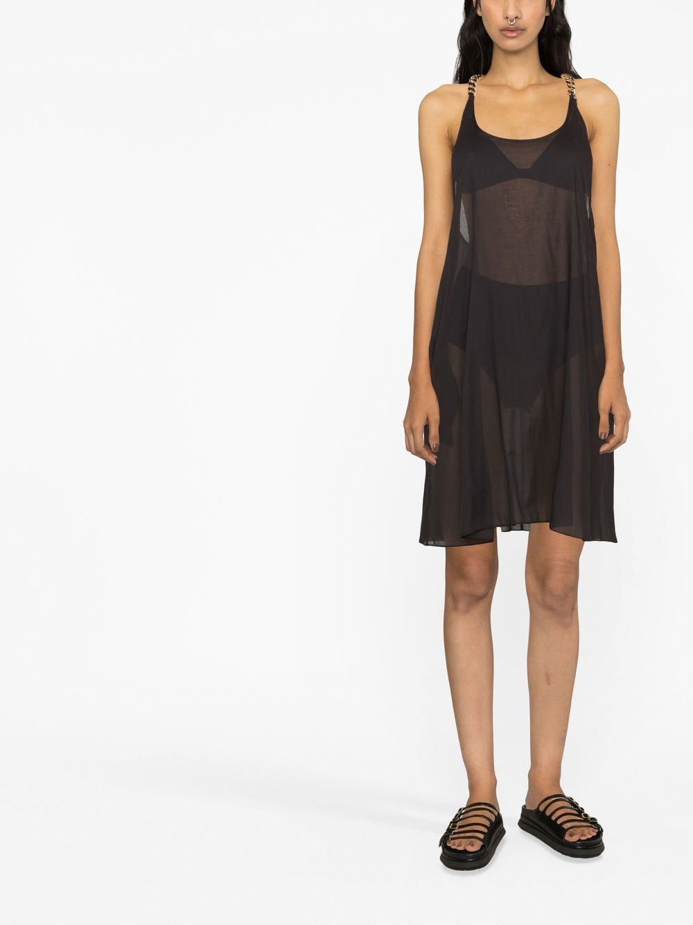STELLA MCCARTNEY Stella McCartney Scoop-Neck Knee-Length Dress