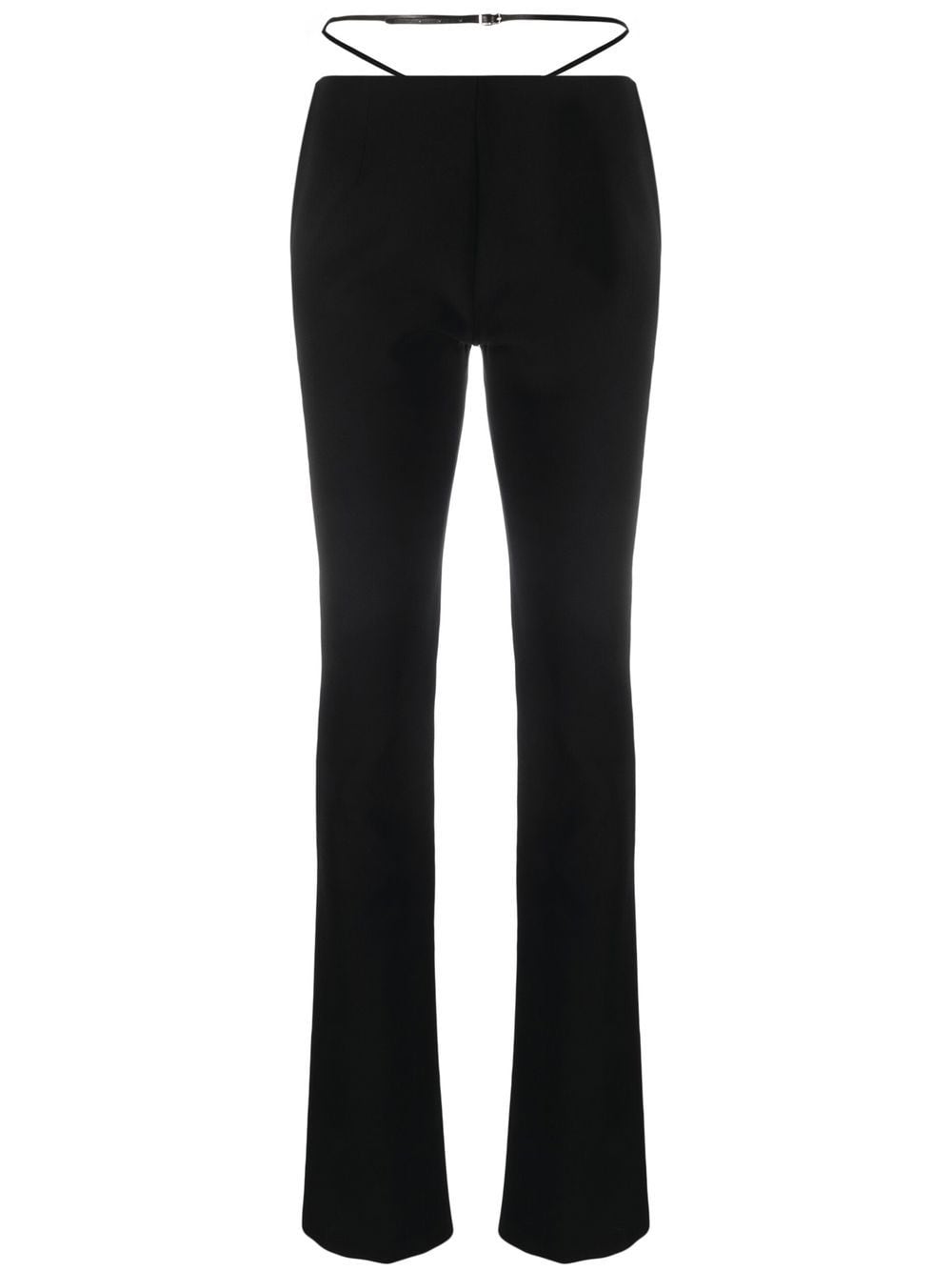 DSQUARED2 Dsquared2 Strap-Detail Flared Trousers