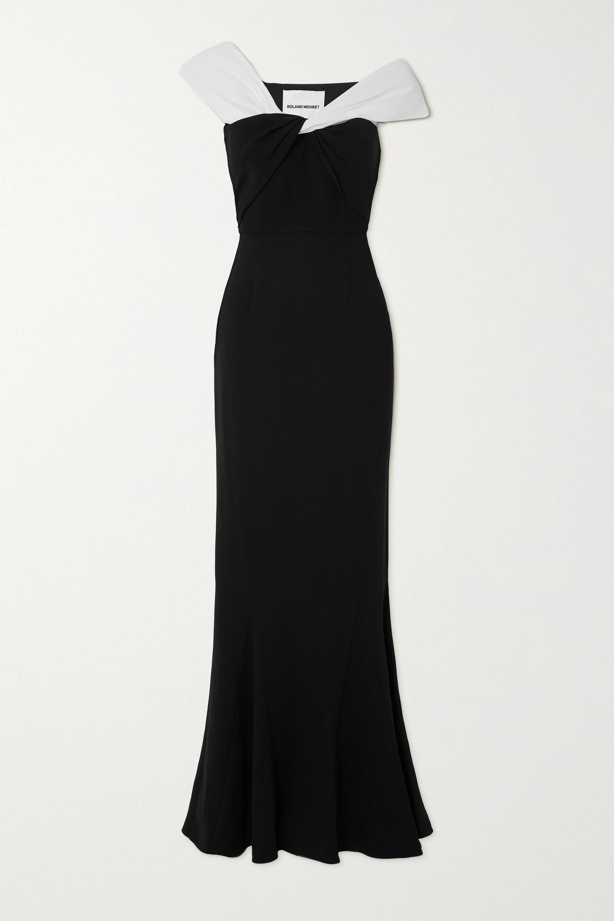 fall black wedding guest dresses Embellished Strapless Mermaid Dress by Ladivine CC6018 – ABC Fashion main image 1