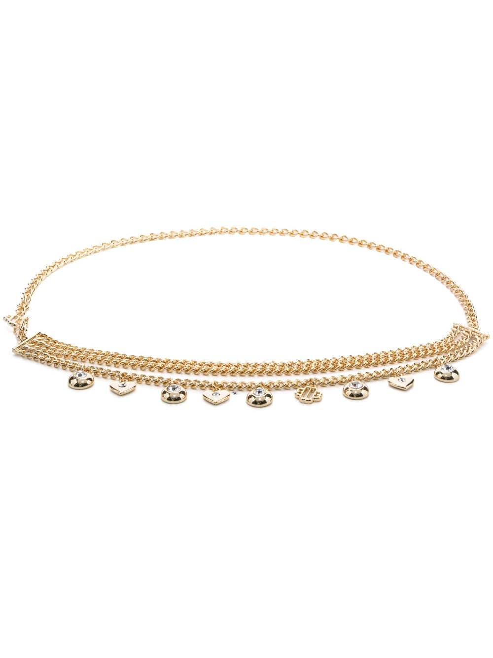 Maje Charm-Detail Chain Belt In Gold - 40% Off | Editorialist