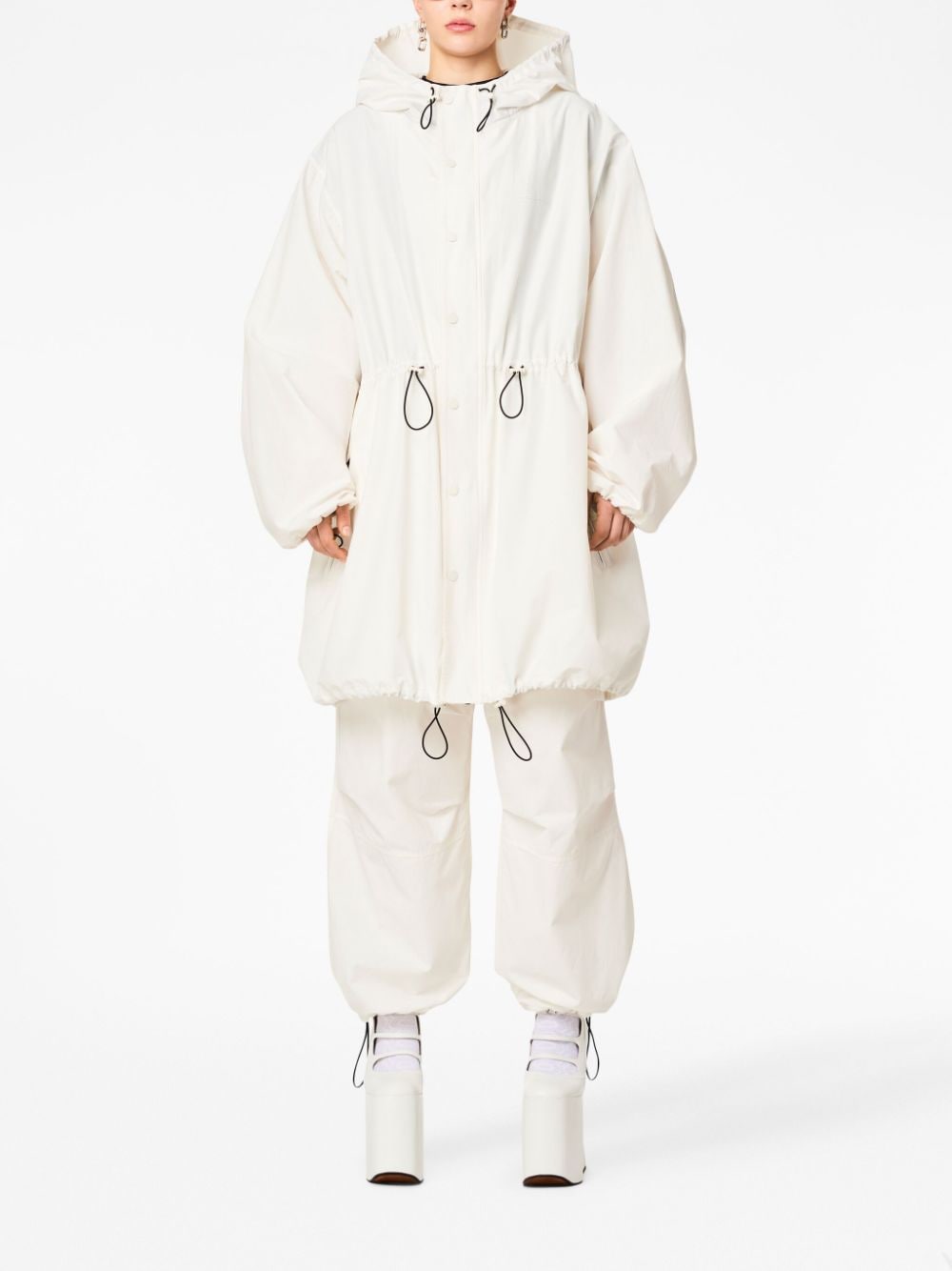 MARC JACOBS Marc Jacobs Balloon Drawstring Parka