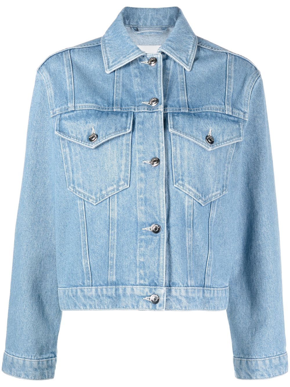 NANUSHKA Nanushka Light Wash Denim Jacket