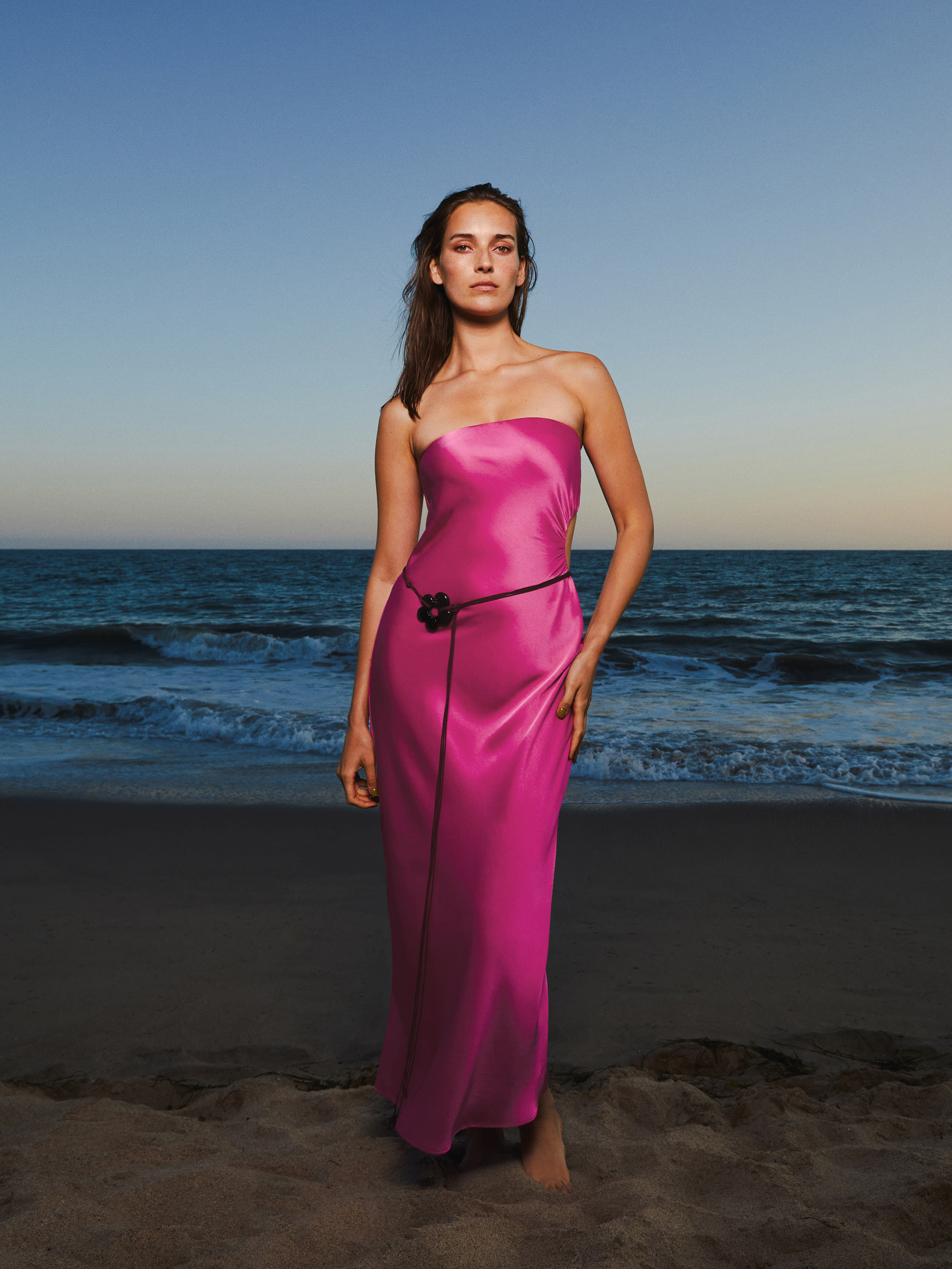 nevaeh satin dress Nevaeh Sheath Spaghetti Strap Satin Fitted Homecoming Dress Newinlook