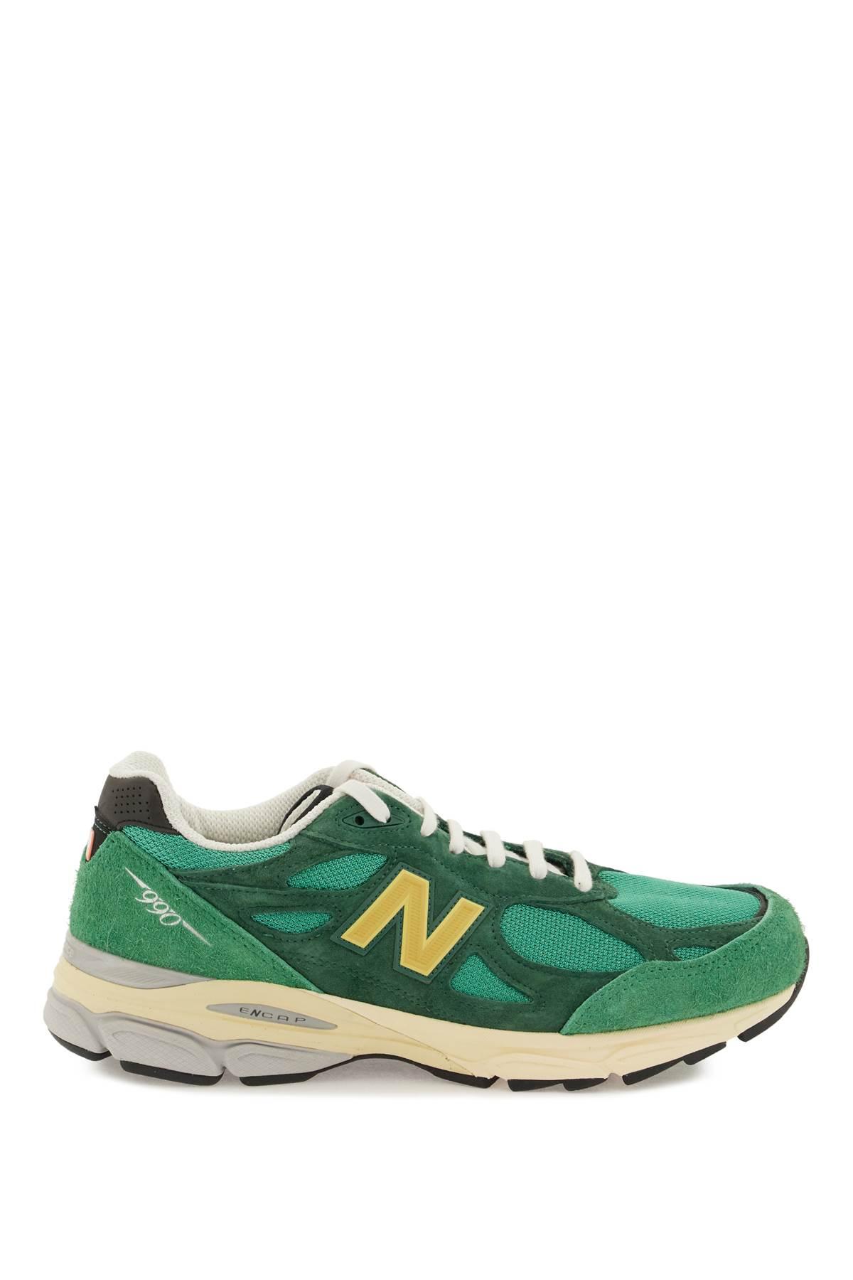 New Balance Made In U.S.A 990v3 Sneakers 40th Anniversary In Green - 22 ...