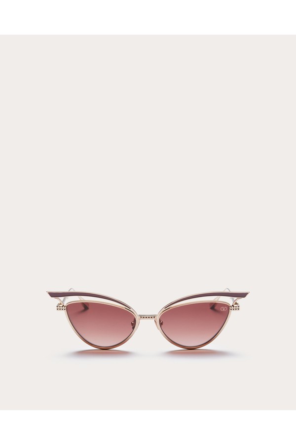 Valentino Garavani V Glassliner Cat-Eye Titanium Frame  display picture 3