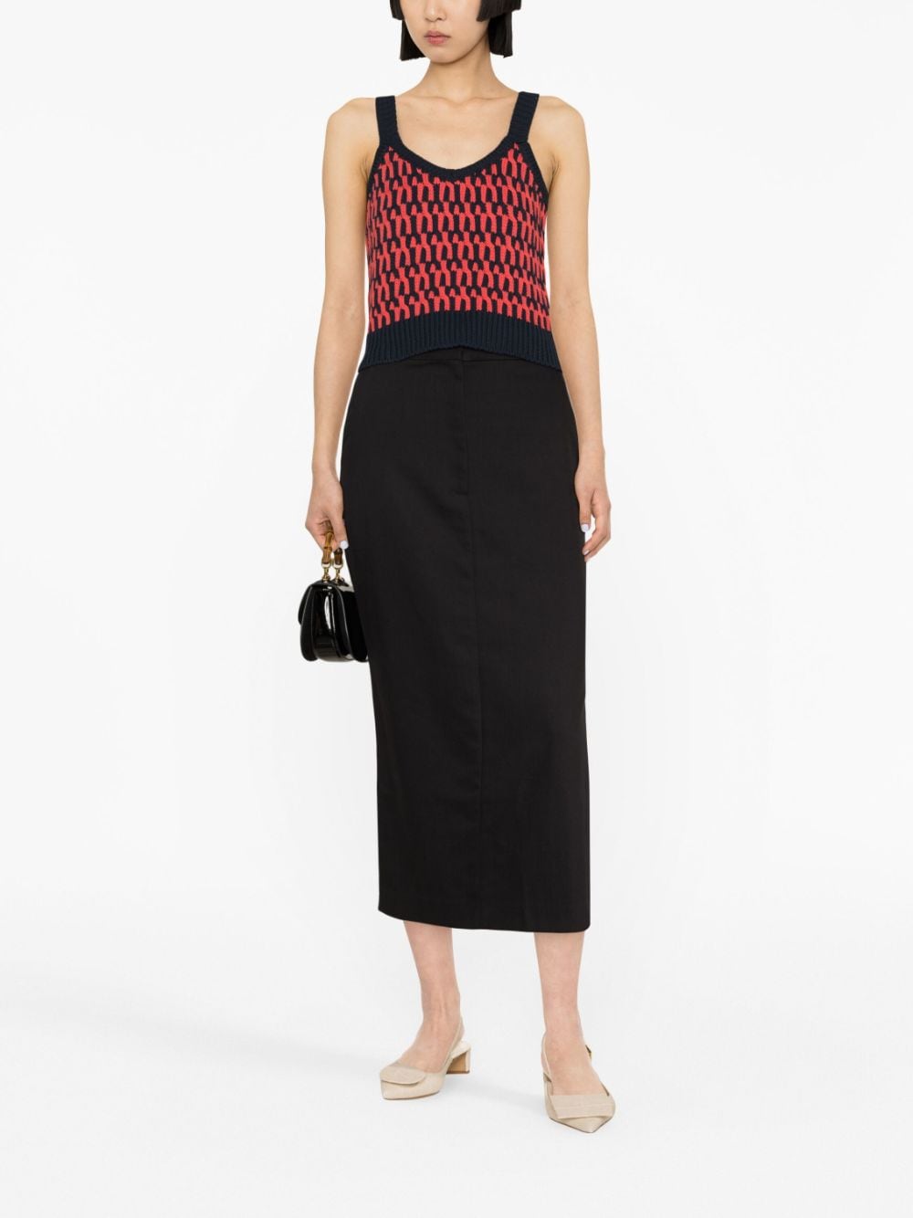 LA DOUBLEJ La DoubleJ Winset Sleeveless Crop Top