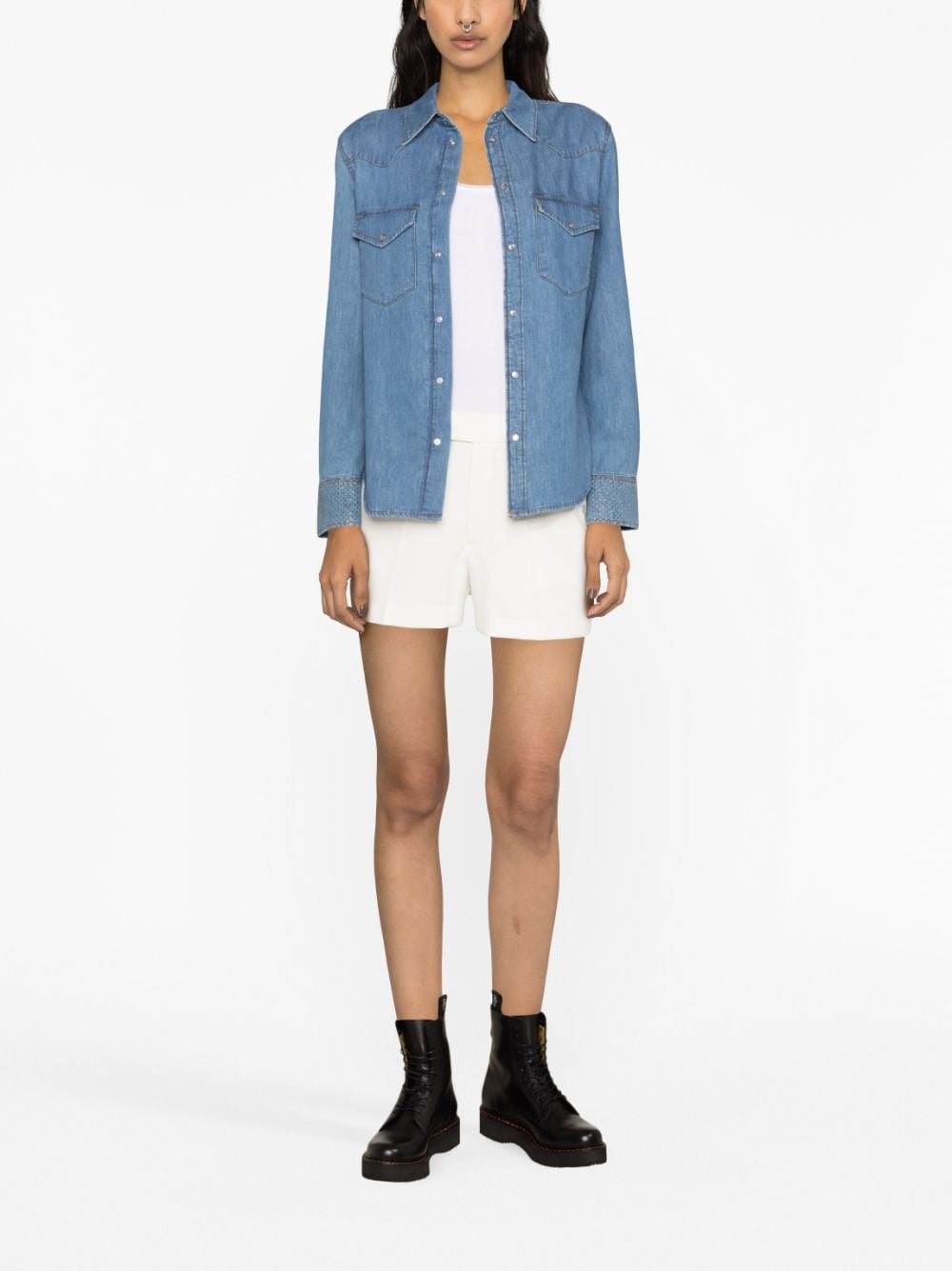 ZADIG&VOLTAIRE Zadig&Voltaire Rhinestone Embellished Shorts