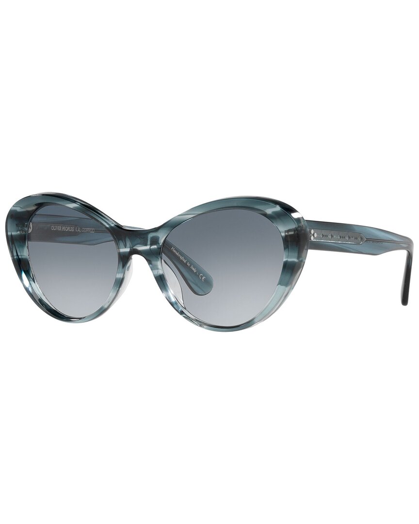 OLIVER PEOPLES Women\'s Zarene 55mm Sunglasses OLIVER PEOPLES ZARENE 55mm Cocobolo/BROWN POLARIZED SUN MSRP  main image 3