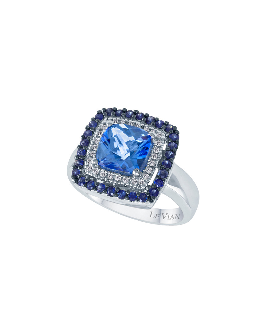 Le Vian® Le Vian 14k Diamond Ocean Blue Topaz Ring