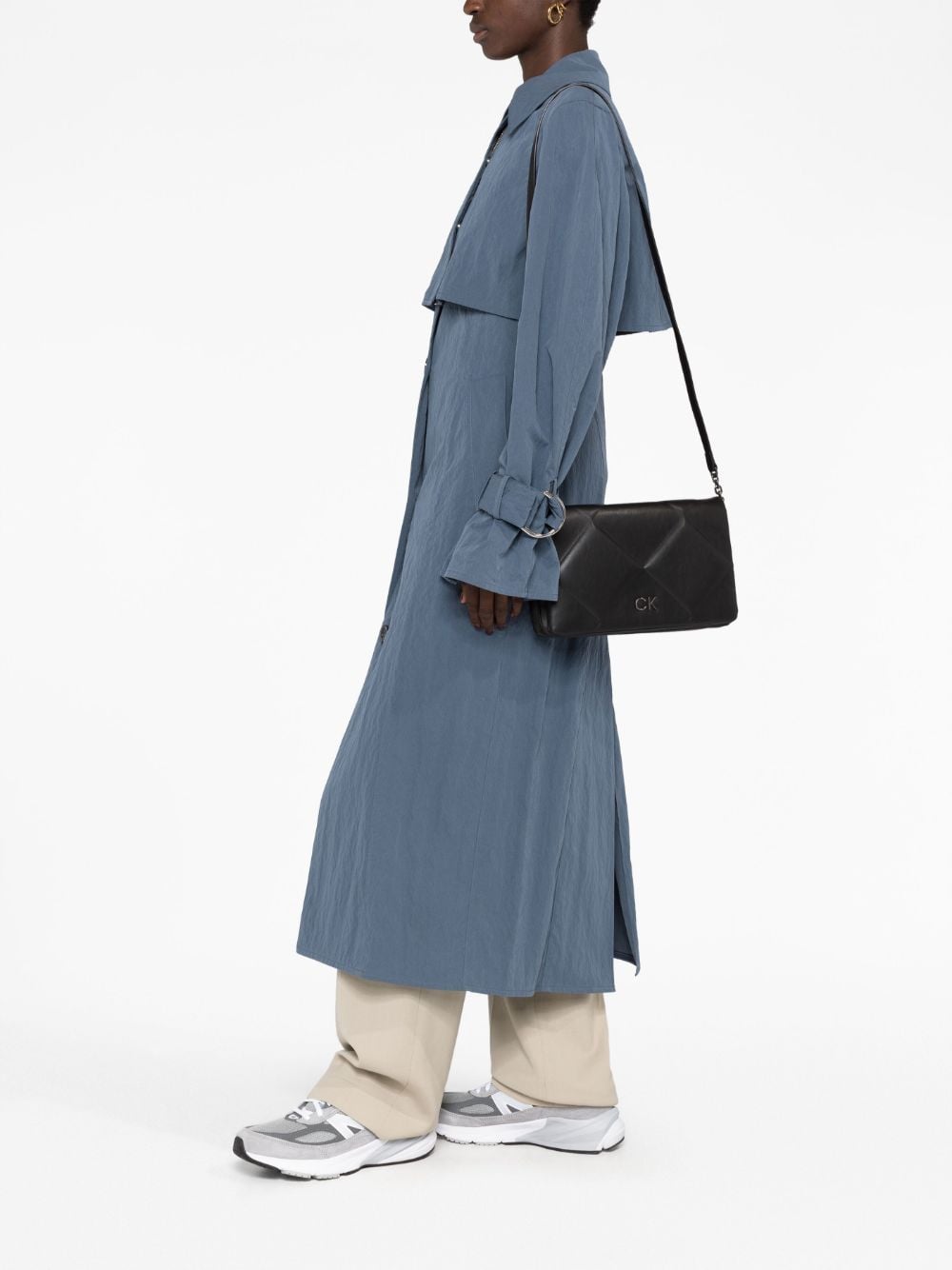 CALVIN KLEIN Logo-Plaque Crossbody Bag