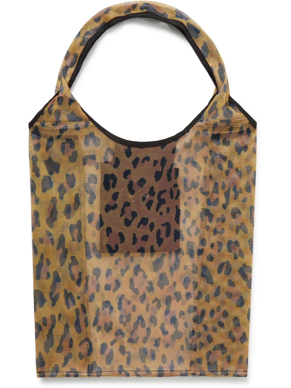Wacko Maria Speakeasy Packable Leopard-Print Mesh Tote Bag In