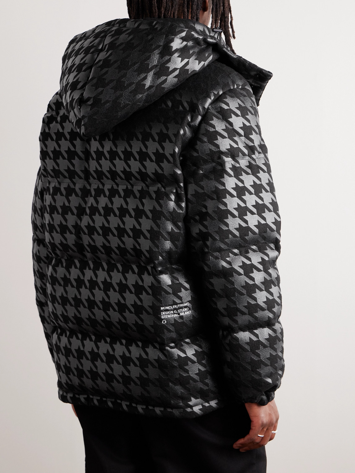 Moncler 7 Frgmt Hiroshi Fujiwara Borage Quilted Houndstooth