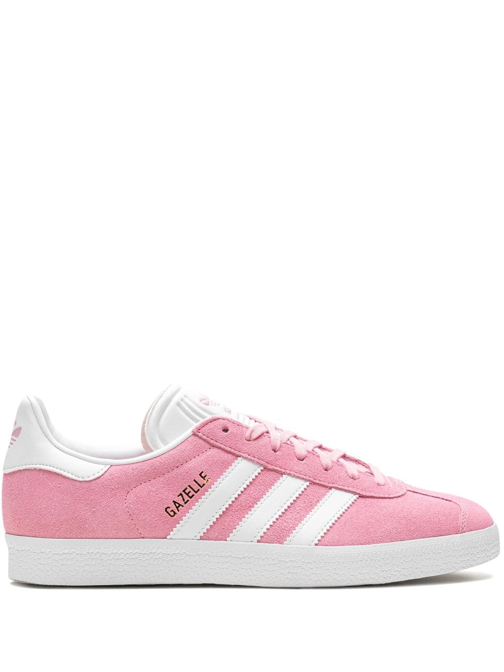 adidas gazelle silver green womens adidas Gazelle Indoor Shoes - Women's - Dark Brown / Glow Pink / Court Green main image 1