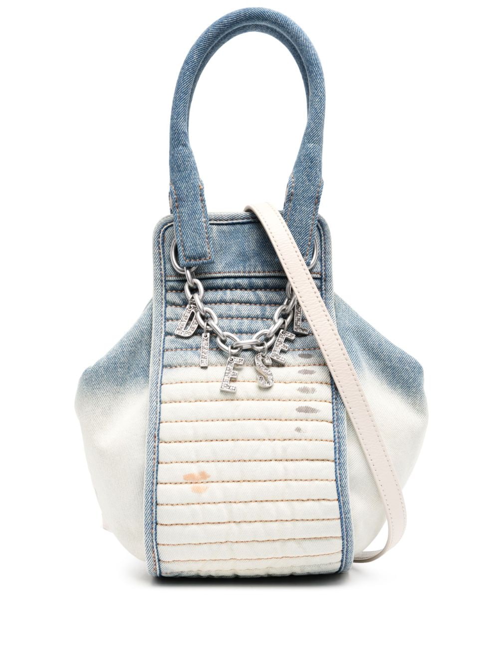 Diesel® Denim Hand Bag - Blue | Editorialist