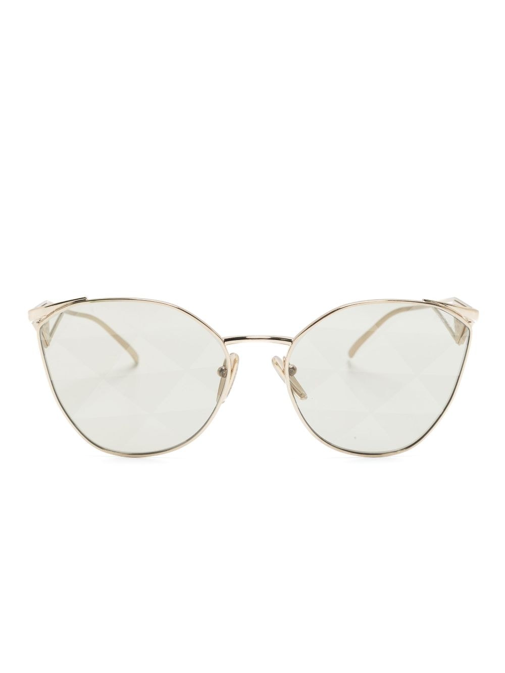 Prada Cat-Eye Sunglasses - Gold | Editorialist display picture 2